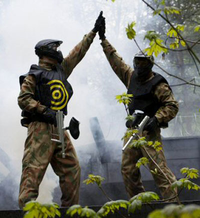 Paintballing just up your street | Paintball UK